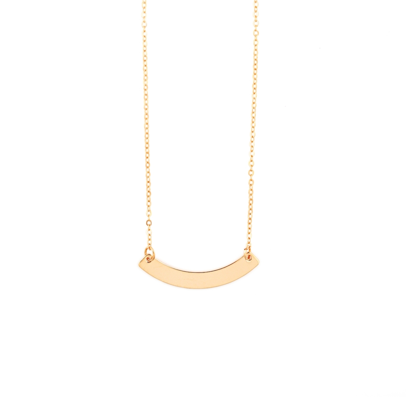 Collier Kette Gold vergoldet mit Anhänger Madeleine Issing 2 ...